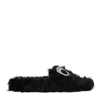 Chiara Ferragni Schwarze Casual Pantoletten - - Shoes - Damen - Schwarzk - 36 EU