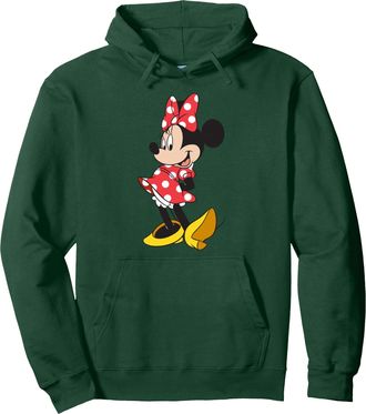 Disney Minnie Mouse Classic Polka Dot Pose Pullover Hoodie