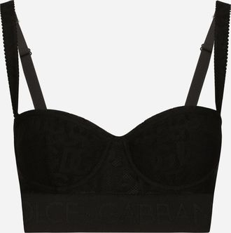 Dolce & Gabbana Regg.balc.semi-imb. - Frau Unterwäsche Schwarz 1