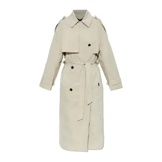 AllSaints Femme, Manteaux, Gris, Taille: 40 FR Trench Linnie