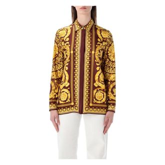 Versace Damen, Blusen & Hemden, Mehrfarbig, SGr&ouml;&szlig;e