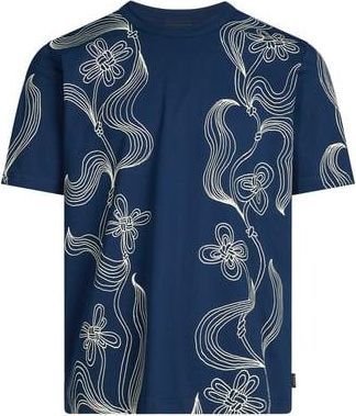 Paul Smith T-shirt manches courtes imprim&eacute;e en coton