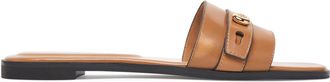 Tory Burch Pantoletten Tory Burch Romy Slide 183305 Braun