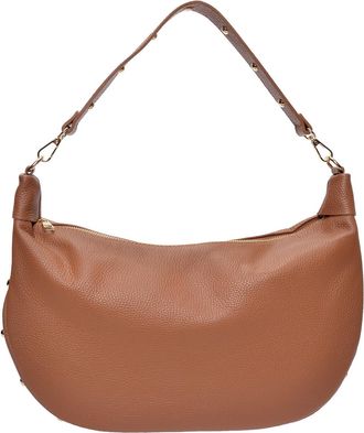 Isabella Rhea Braun Rindsledertasche