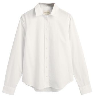 GANT Damen REG POPLIN Shirt, White, 38