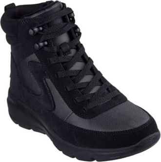 Skechers Glacial Ultra Wanderlust Bottines pour femme Noir Pointure 36, noir/gris, 39 EU