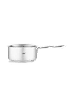 FISSLER Stielkasserolle, Silber, Metall, 1.4 L, Made in Germany, breiter Sch&uuml;ttrand, Kochen, T&ouml;pfe, Stielkasserollen
