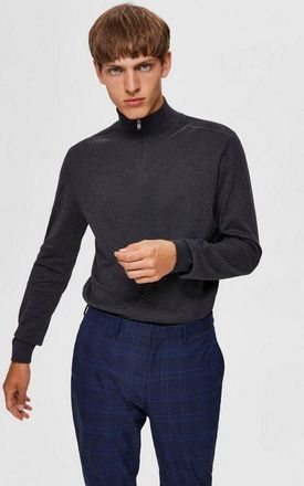 Selected Troyer SLHBERG HALF ZIP CARDIGAN NOOS