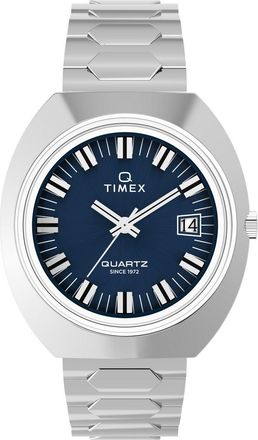 Timex Time Machine Reissue Silber Herren Armbanduhr TW2Y33100