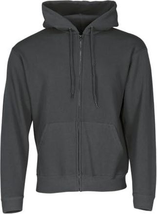 Fruit Of The Loom Sweatshirt &agrave; Capuche et Fermeture zipp&eacute;e - Homme (L) (Graphite Clair)