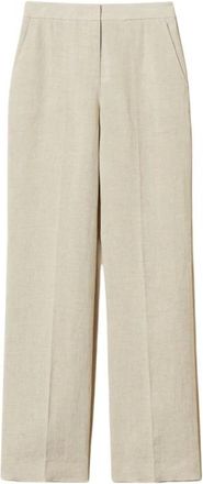 Twinset Femme, Pantalons, Beige, Taille: 40 FR Wide Pantalons