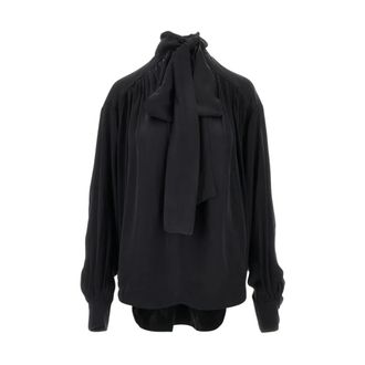 Andamane Mathilda Bluse - - Blouses & Shirts - Damen - Schwarzk - XS
