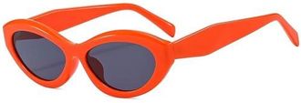 Generic Lunettes De Soleil Dext&eacute;rieur &Agrave; Petite Monture For Femmes Et Hommes, Verres D&eacute;coratifs For Le Sport(Orange)