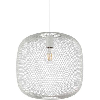 Ideal Lux Ideal Lux - net Plafonnier suspendu &agrave; structure m&eacute;tallique, 34 cm, blanc