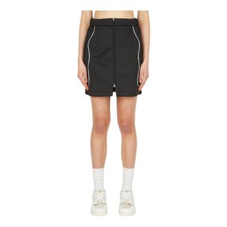P.A.M. P.a.m., Femme, Jupes, Noir, Taille: 42 FR Mirage Track Skirt