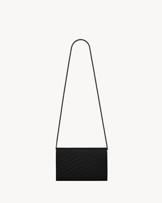 Saint Laurent Pocket Wallet - Black