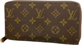 Louis Vuitton unisex, Pre-owned, Brun, Taille: ONE Size Portefeuille Zippy Pre-owned