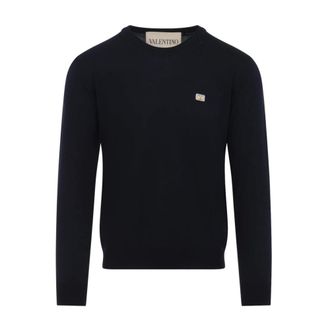 Valentino Herren, Strickwaren, Blau, LGr&ouml;&szlig;e