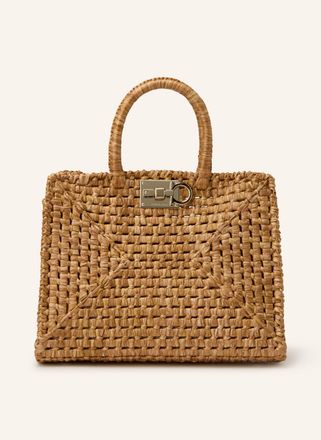 Ferragamo Ferragamo Handtasche Mit Pouch braun