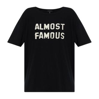 R13 Almost Famous T-Shirt - - Tops - Damen - Schwarzk - M