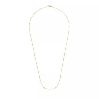 Isabel Bernard Halskette - Rivoli Esm&eacute;e 14 karat necklace with zirconia - Gr. unisize - in Gold - f&uuml;r Damen