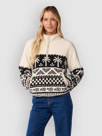 Rip Curl Bossa Nova 1/4 Zip Polar Half-Zip Pull Polaire noir