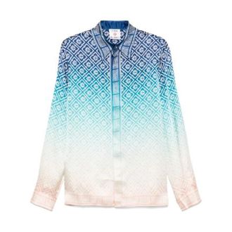 Casablanca Shirt mit Farbverlauf - - Shirts - Herren - Mehrfarbig - M