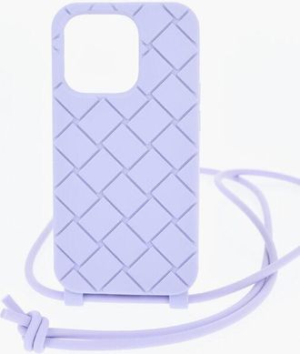 Bottega Veneta Silicone 14 Pro Iphone Case with Neck Strap size Unica