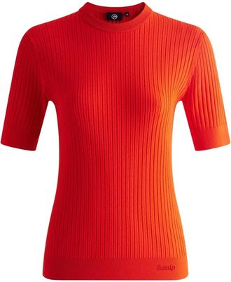 Fusalp Femme, Pulls, Rouge, Taille: 38 FR T-Shirt Manches Courtes Jadou
