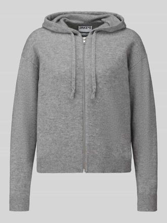Jake*s Casual Regular Fit Strickjacke aus reinem Kaschmir