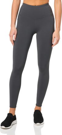 Skechers Go Walk Damen-Leggings mit hoher Taille, Asphalt, X-Klein