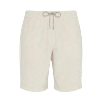 Vilebrequin Terry Bermuda Shorts Starlettes Jacquard - - Shorts - Herren - Beige - XL