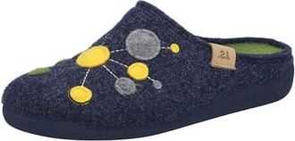 Josef Seibel Pantoufle Cara 02 | Blue, Couleur:Bleu, Taille:38