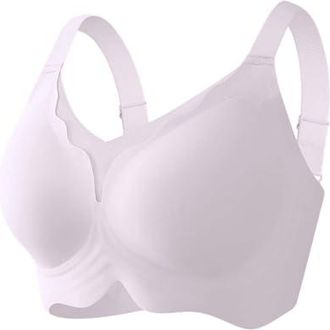 Generic Soutien Gorge Invisible Soutien Gorge sans Armature Brassiere Femme sans Armature De Classique Gel Jelly Seamless Fond De Teint Dos Nu Minceur Confort