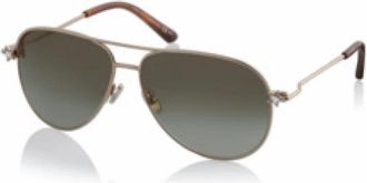Jimmy Choo London Klassische Sonnenbrille f&uuml;r Damen - - Accessories - Damen - Gelb - ONE SIZE