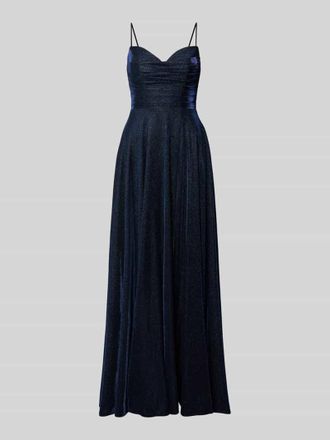 Luxuar Regular Fit Abendkleid in Glitzer-Optik