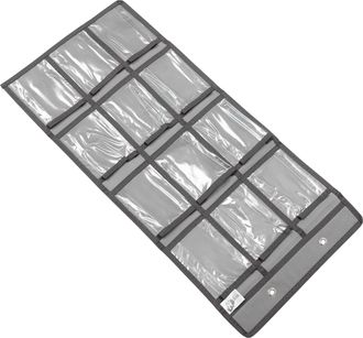 Artibetter Fächer Hängeorganizer mit Transparenten Taschen Wandaufbewahrung für Handy Socken und Kleine Haushaltsgegenstände Praktischer Ordnungshelfer für Zuhau