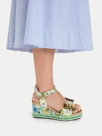 Laura Vita Sandalen Laura Vita Facyo 75 Gr&uuml;n
