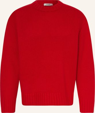 COS Cos Cashmere-Pullover rot
