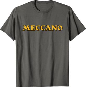 Meccano Classic Retro-Logo mit gelbem Text T-Shirt