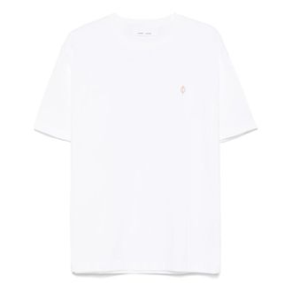 Sams&oslash;e & Sams&oslash;e Wei&szlig;e Wandering T-shirt - - Tops - Damen - Wei&szlig; - L