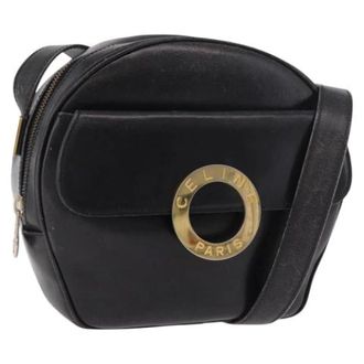 Celine Sac bandouli&egrave;re vintage doccasion - Femme - Pre-owned - Noir - Taille: ONE Size