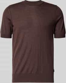 HUGO BOSS Regular Fit Pullover aus reiner Schurwolle Modell UMAURO