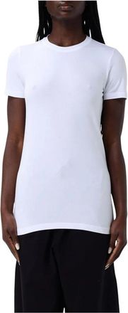 Brunello Cucinelli Silber Slim Fit Tee - - Tops - Damen - Wei&szlig; - L