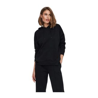 Only Only - W Feel Life Hood Sweat - Femme - Sweatshirts et sweats &agrave; capuche - Noir - Taille: 44 FR