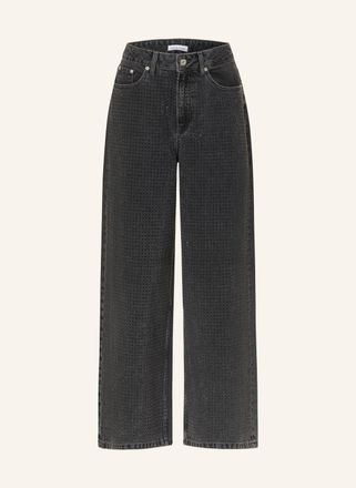 Mrs & Hugs Mrs & Hugs Jeans Mit Schmucksteinen schwarz