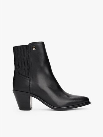Tommy Hilfiger Bottines Chelsea cow-boy en cuir