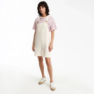 La Redoute Collections Salopette Courte En Denim Lyocell Et Coton