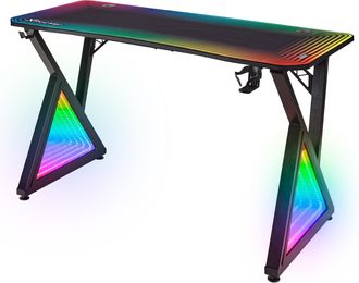 X Rocker Infinity RGB - Gaming Schreibtisch mit Beleuchtung & App-Steuerung