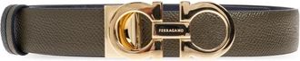 Ferragamo Femme, Accessoires, Multicolore, Taille: 90 CM Gancini Reversible Belt